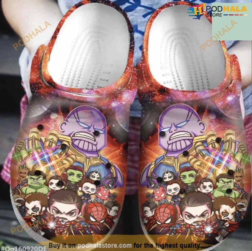 Avenger End Game Chibi Crocs Crocband Clogs - Hot Sale 2025