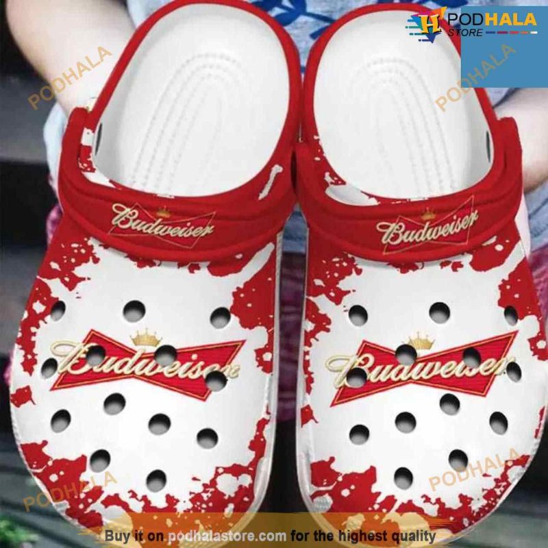 Budweiser Beer Crocband Crocs Clog Shoes - Hot Sale 2025