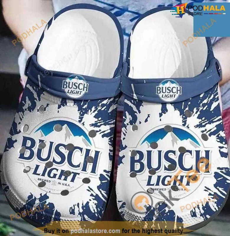 Busch Light Beer Crocs For Men - Hot Sale 2025
