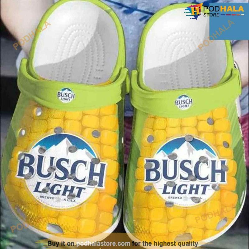Busch Light Corn Beer Lovers Crocs Clog Shoes - Hot Sale 2025