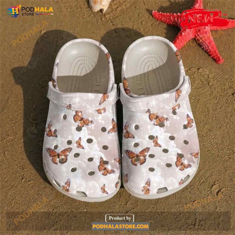 Butterfly Beautiful For Man And Women Crocs Clog Shoes - Hot Sale 2025