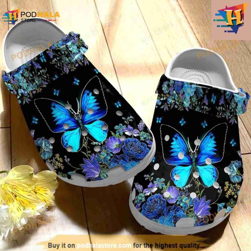 Butterfly Classic Crocs Clog Shoes - Hot Sale 2025