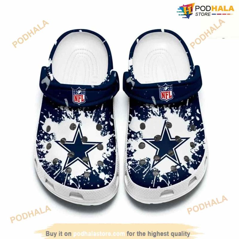 Clog Shoes NFL Football Dallas Cowboys Crocs - Hot Sale 2025