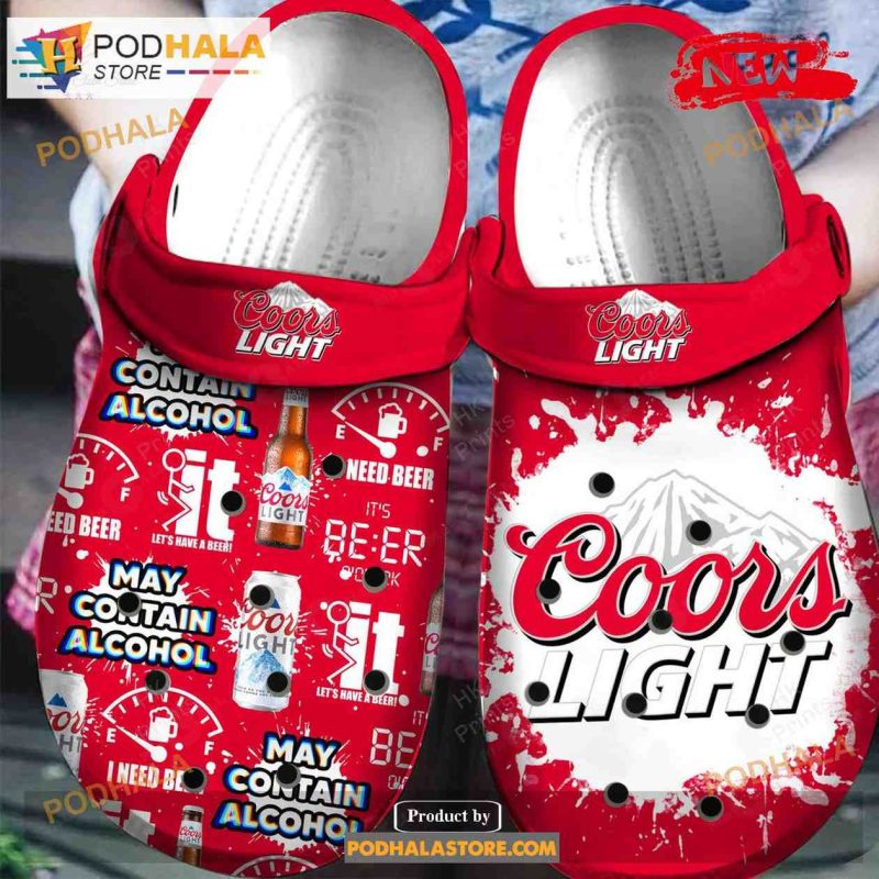 Coors Light Hot Summer Collection For Man and Women Crocs Clog Shoes ...