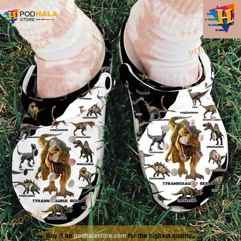 Dinosaur Collection Classic Crocs Clog Shoes - Hot Sale 2025