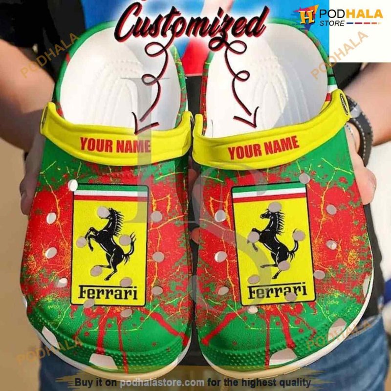 Ferrari Crocs Clog Shoes - Hot Sale 2025
