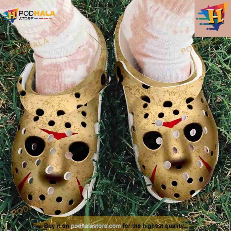 Jason Mask Classic Crocs Clog Shoes - Hot Sale 2025