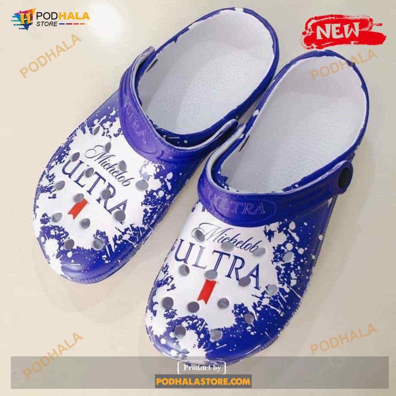 Michelob Ultra Beer For Unisex & Kids Crocs Shoes Crocbland Clog Shoes ...