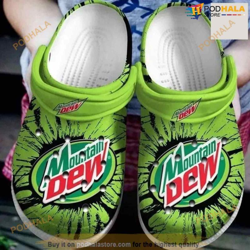 Mountain Dew Crocs Clog Shoes - Hot Sale 2025