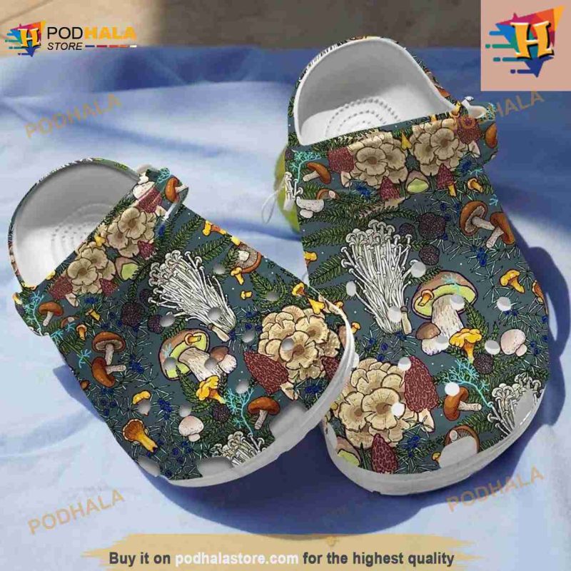 Mushroom Collection Classic Crocs Clog Shoes - Hot Sale 2025