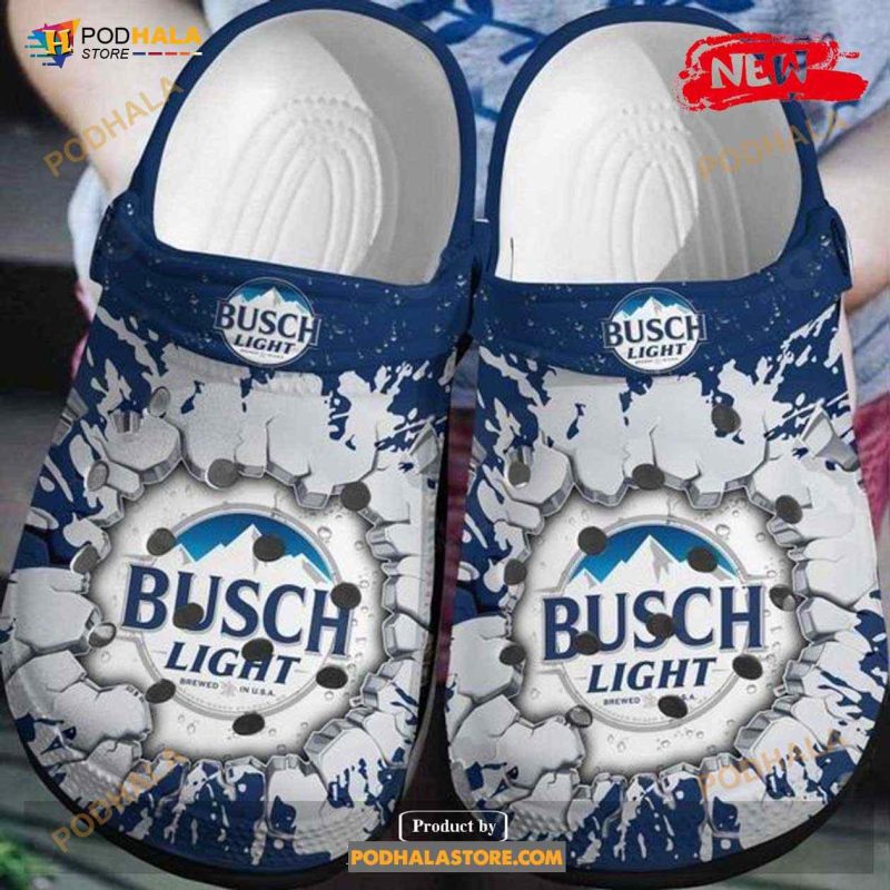 Officially Trending Busch Light For Unisex & Kids Crocs Clog Shoes ...