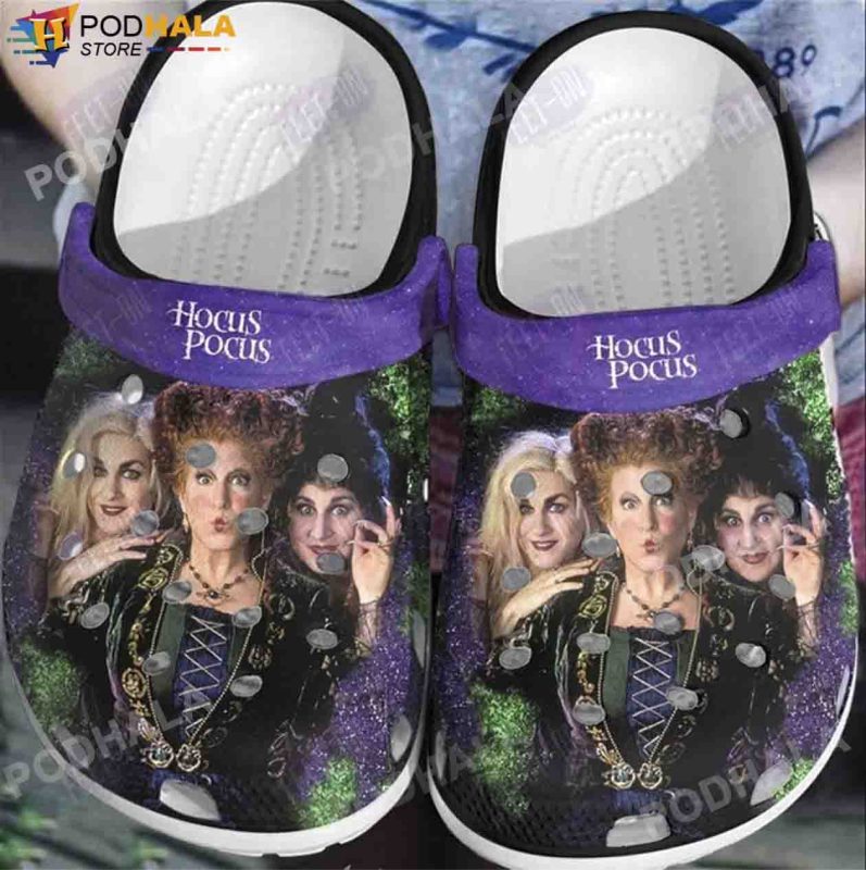 Purple Hocus Pocus Crocs Halloween Gifts, Hocus Pocus Costumes - Hot ...