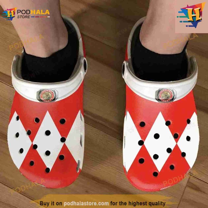 Red Power Ranger Classic Crocs Clog Shoes - Hot Sale 2026
