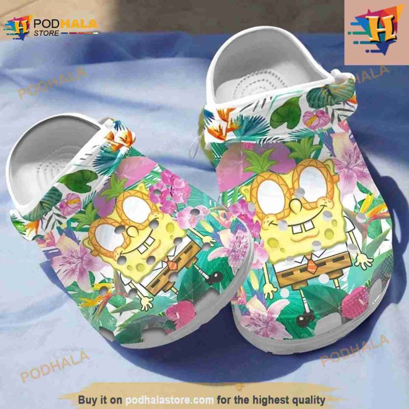 Spongebob Squarepants Classic Crocs Clog Shoes - Hot Sale 2025