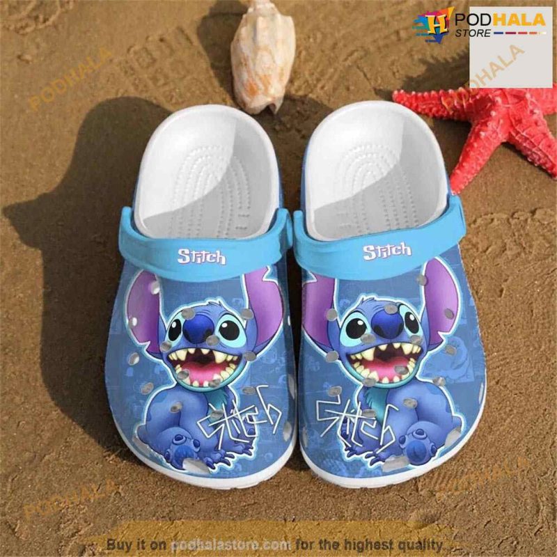 Stitch Cute Funny Cartoon Crocs Crocband Clog Shoes - Hot Sale 2025