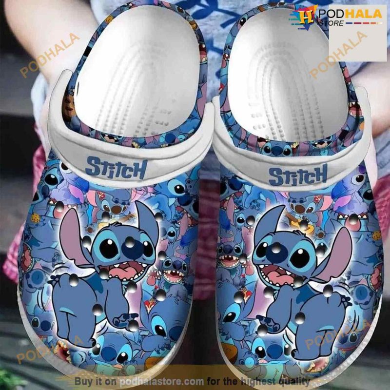 Stitch Lilo And Stitch For Men And Women Rubber Crocs Crocband Clogs ...